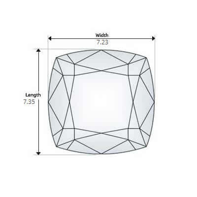 Cushion Cut Diamond Shape | Grown Diamond Corporation