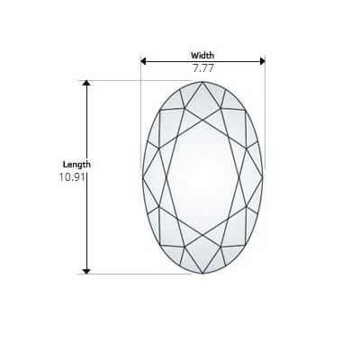 Oval Cut Diamonds | Grown Diamond Corporation