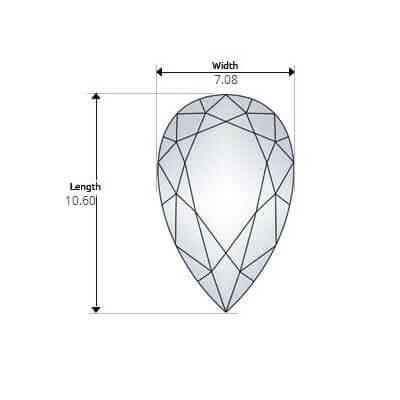 Pear Cut Diamonds | Grown Diamond Corporation